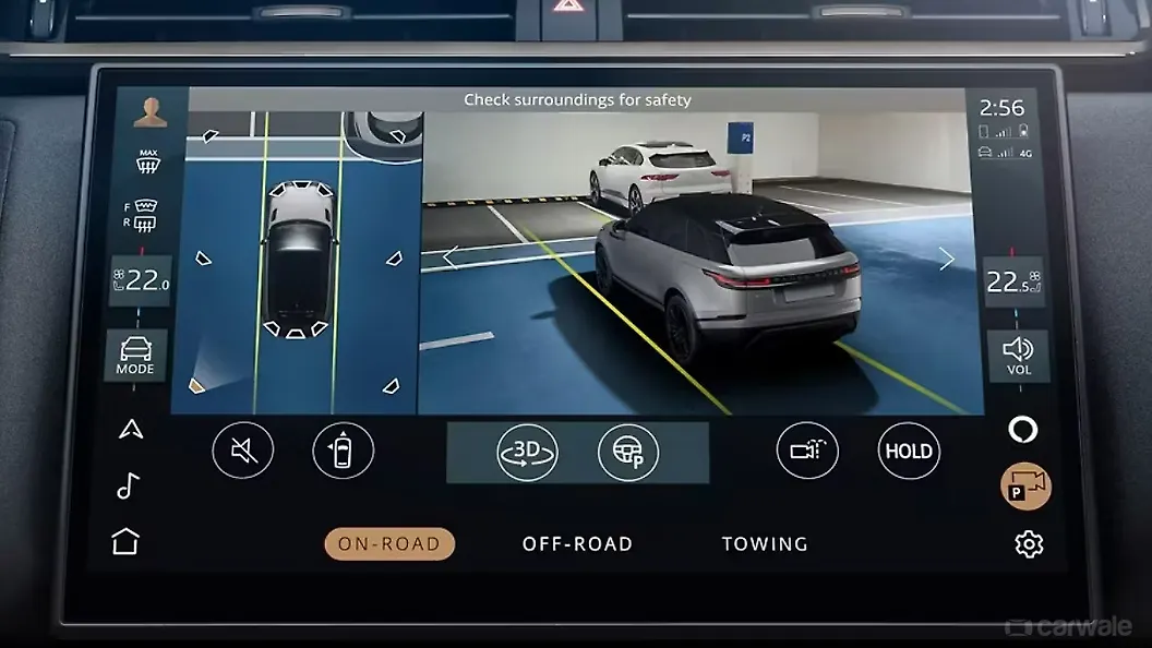 Range Rover Velar 360-Degree Camera Control Image, Range Rover Velar ...