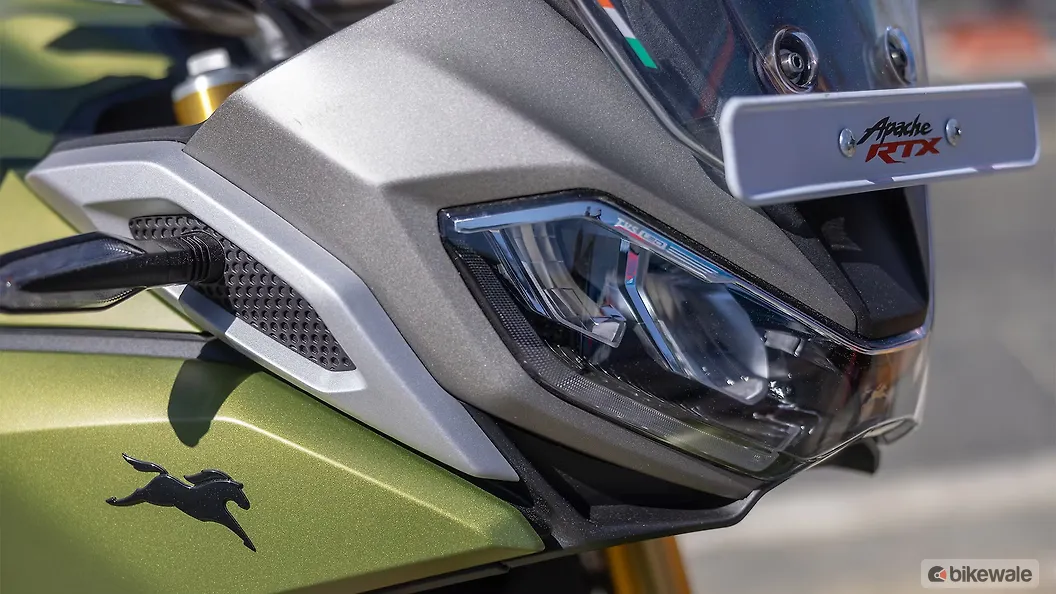 TVS Apache RTX Front Mudguard Image – BikeWale