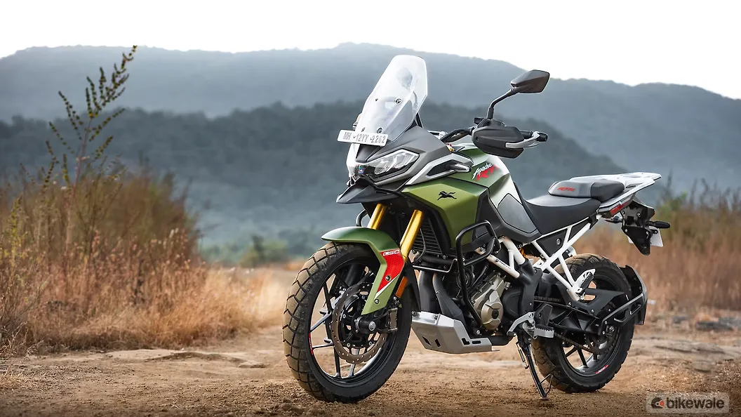 TVS Apache RTX Left Rear Three Quarter Image – BikeWale