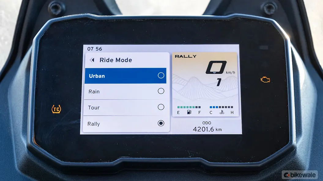 TVS Apache RTX Riding Modes Image – BikeWale
