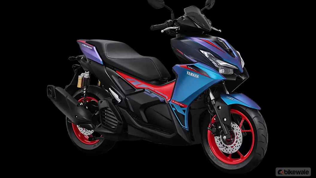 Yamaha Aerox 155 Right Front Three Quarter Image – BikeWale