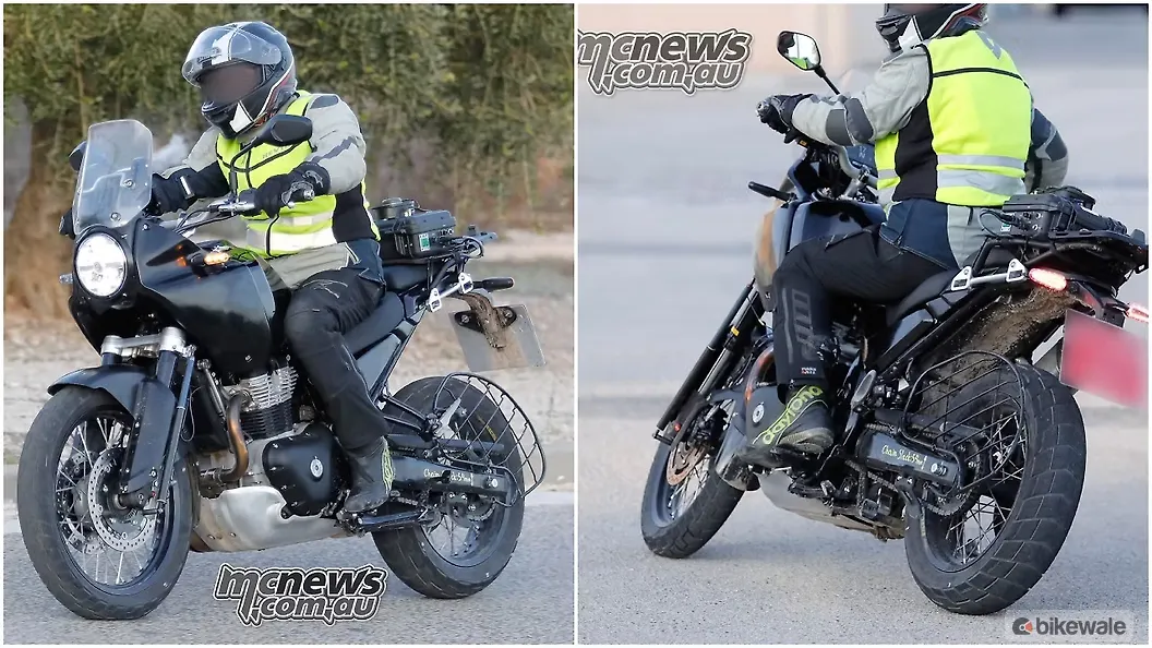 Royal Enfield Himalayan 750 Right Side View Image – BikeWale