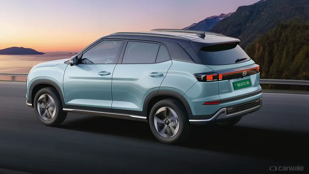 Creta Electric Left Rear Three Quarter Image, Creta Electric Photos in ...