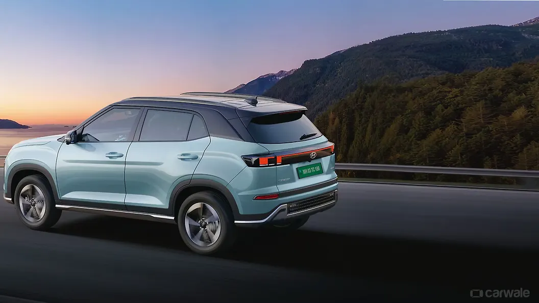 Creta Electric Left Rear Three Quarter Image, Creta Electric Photos in ...