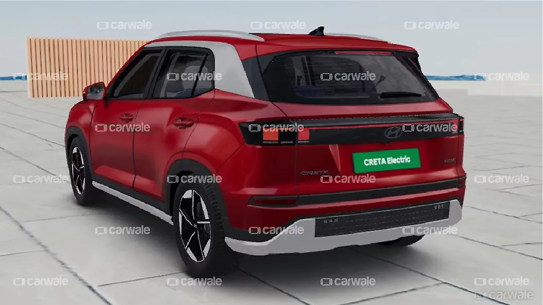 Creta Electric Left Rear Three Quarter Image, Creta Electric Photos in ...