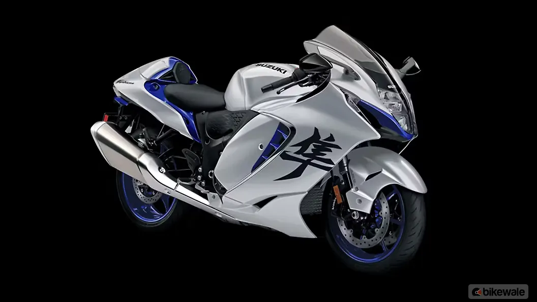 Suzuki Hayabusa [2024] Left Rear Three Quarter Image – BikeWale