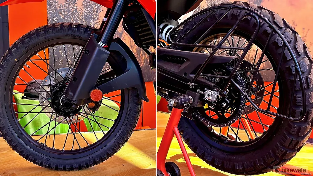 KTM 390 Enduro R Front Tyre Image – BikeWale