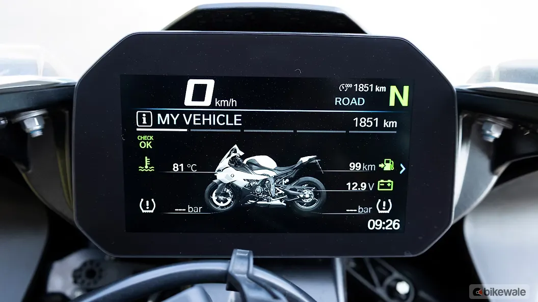 BMW S1000RR Average Speed Indicator Image – BikeWale