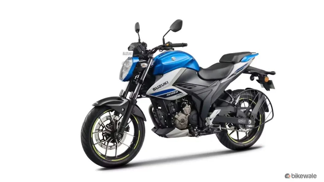 Suzuki Gixxer 250 Left Front Three Quarter Image – BikeWale