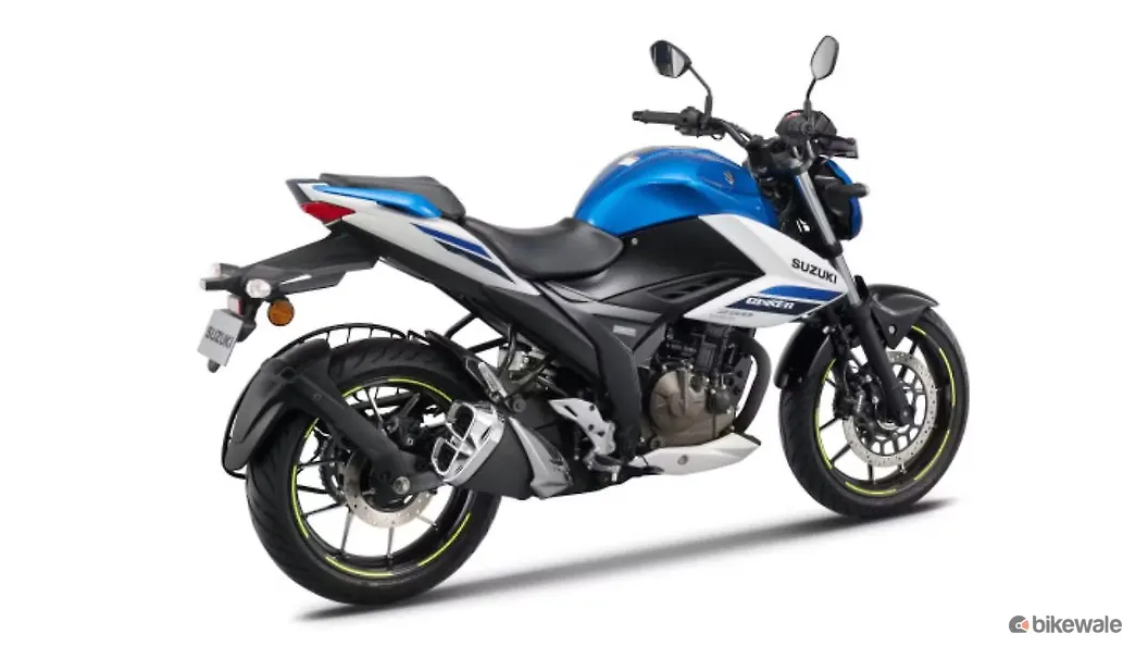 Suzuki Gixxer 250 Right Rear Three Quarter Image – BikeWale