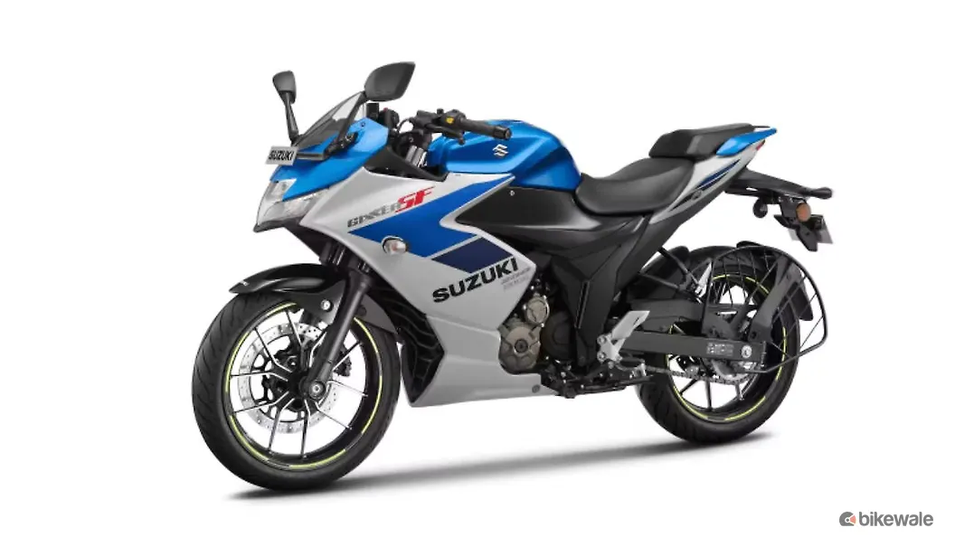 Suzuki Gixxer SF 250 Left Front Three Quarter Image – BikeWale