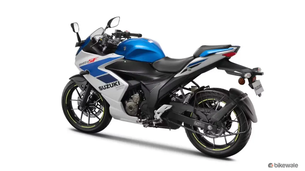 Suzuki Gixxer SF 250 Left Rear Three Quarter Image – BikeWale