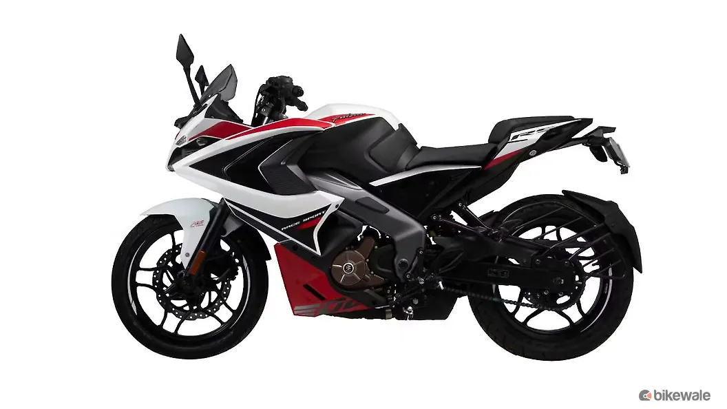 Bajaj Pulsar RS 200 Left Front Three Quarter Image – BikeWale