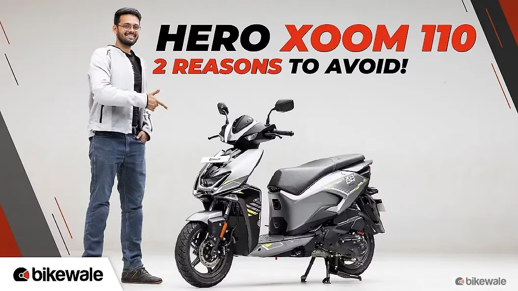 Hero Xoom 110 Left Side View Image – BikeWale