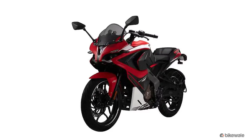 Bajaj Pulsar RS 200 Left Front Three Quarter Image – BikeWale