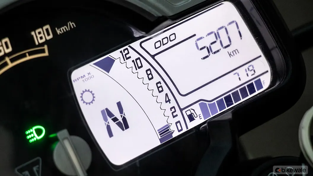 Triumph Scrambler 400 X TFT / Instrument Cluster Image – BikeWale