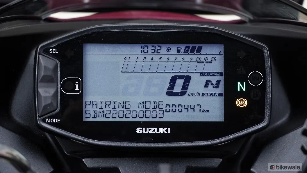 Suzuki Gixxer SF 250 Flex Fuel Instrument Cluster Image – BikeWale