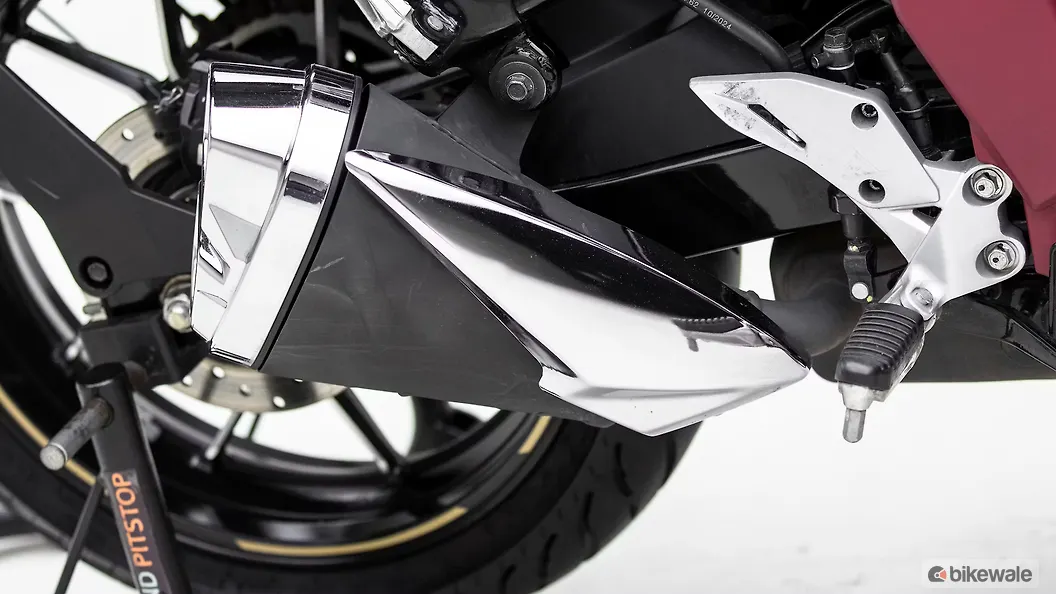 Suzuki Gixxer SF 250 Flex Fuel Silencer/Muffler Image – BikeWale