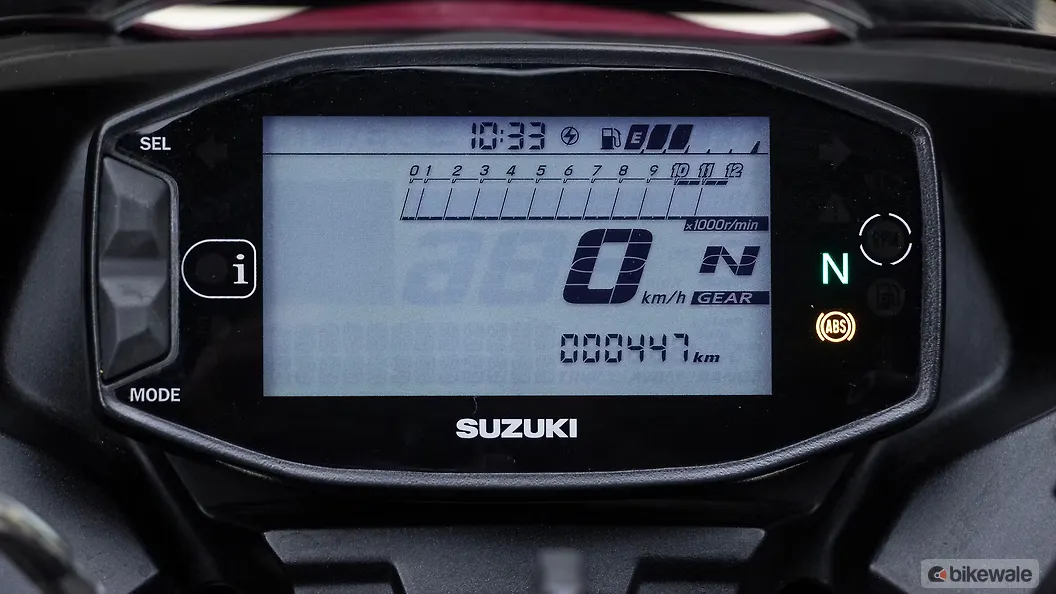 Suzuki Gixxer SF 250 Flex Fuel Speedometer Image – BikeWale