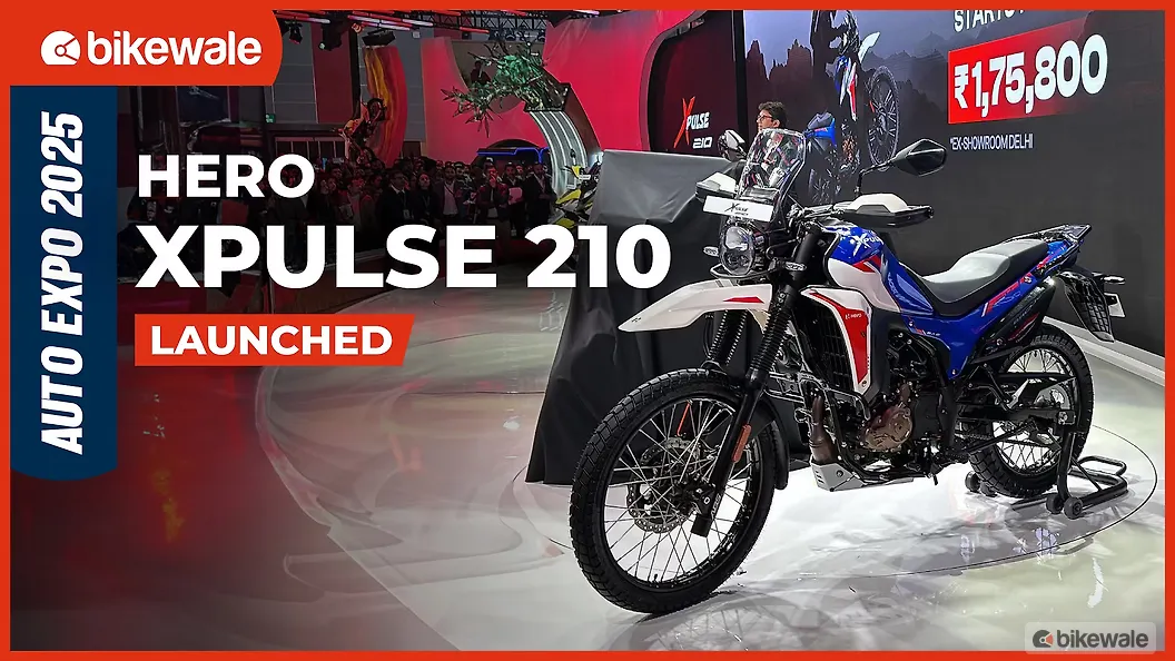 Hero Xpulse 210 Front View Image – BikeWale