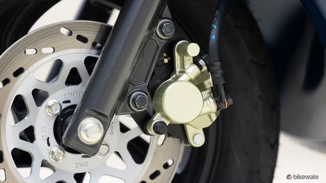 TVS iQube Front Disc Brake Caliper Image – BikeWale
