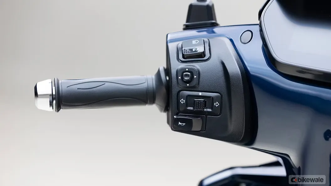 TVS iQube Left Side Handlebar Grip Image – BikeWale