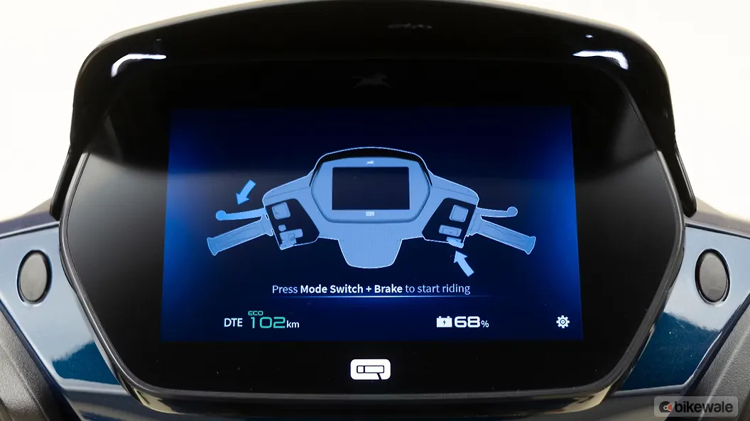 TVS iQube Instrument Cluster Image – BikeWale