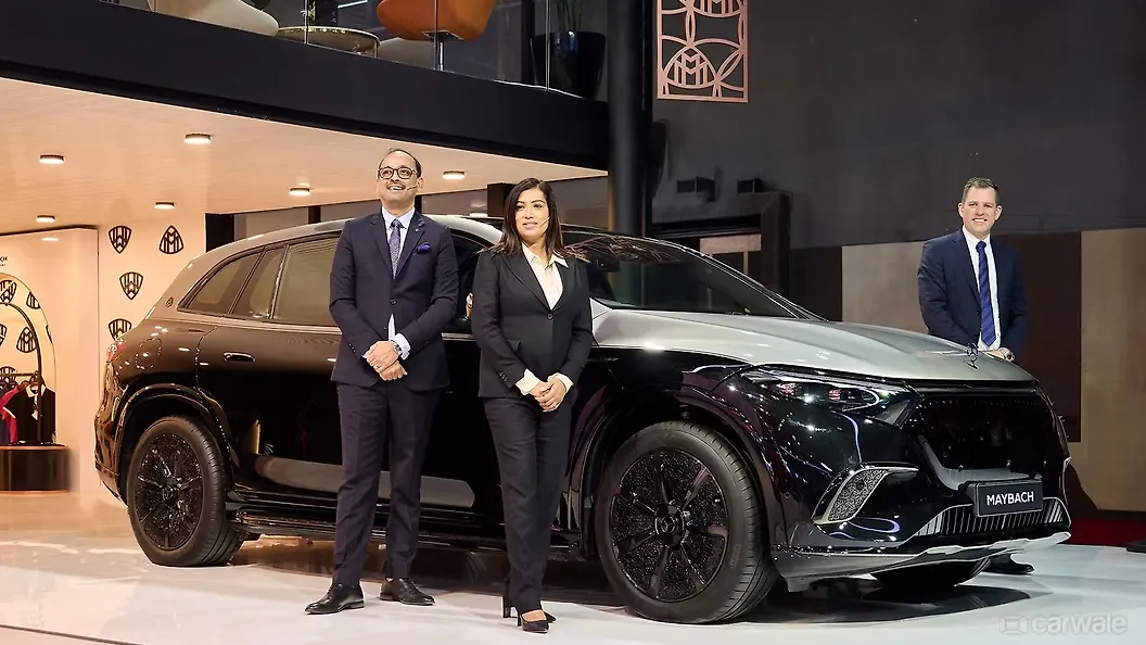 Mercedes-Benz Maybach EQS SUV Exterior Closeups - CarWale