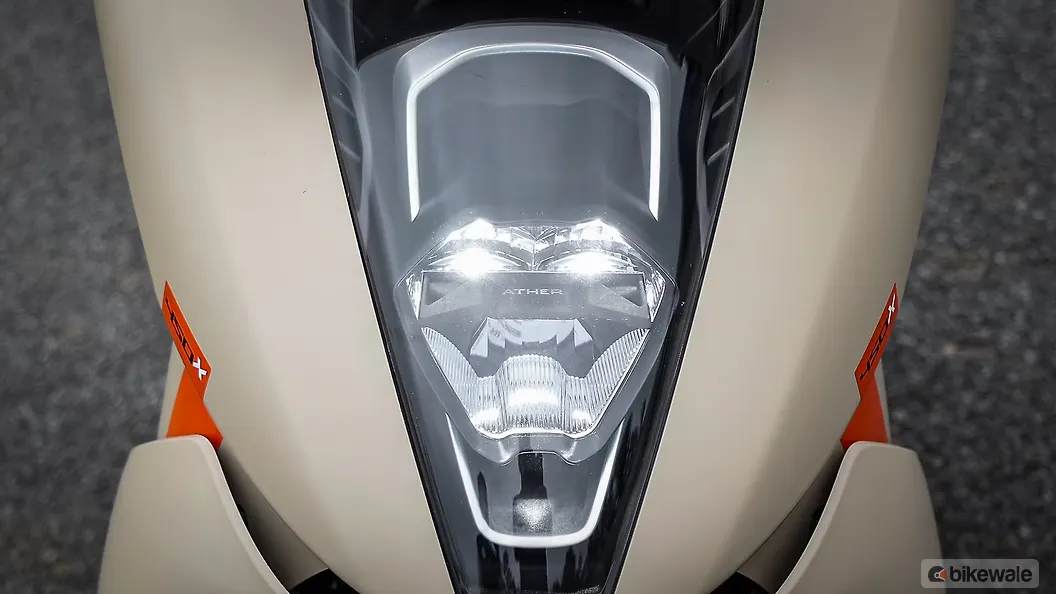 Ather 450X Front View Image – BikeWale