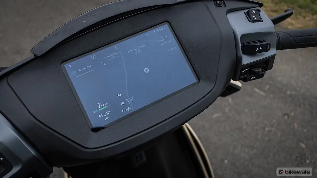 Ather 450X Instrument Cluster Image – BikeWale
