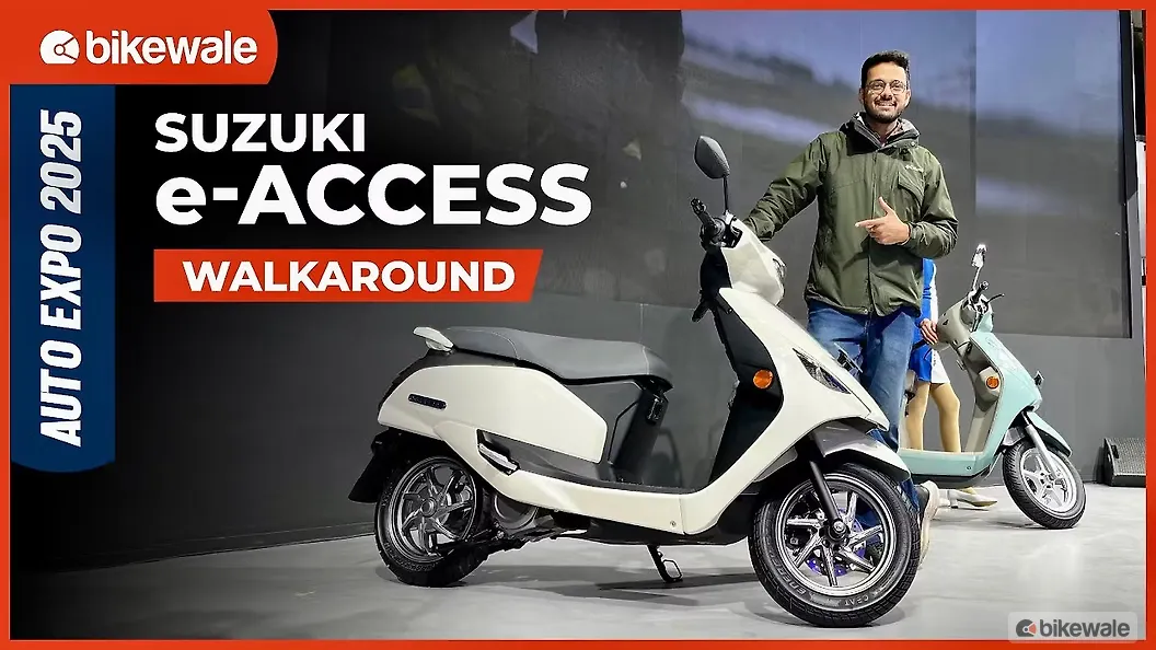 Suzuki E Access Right Side View Image – BikeWale