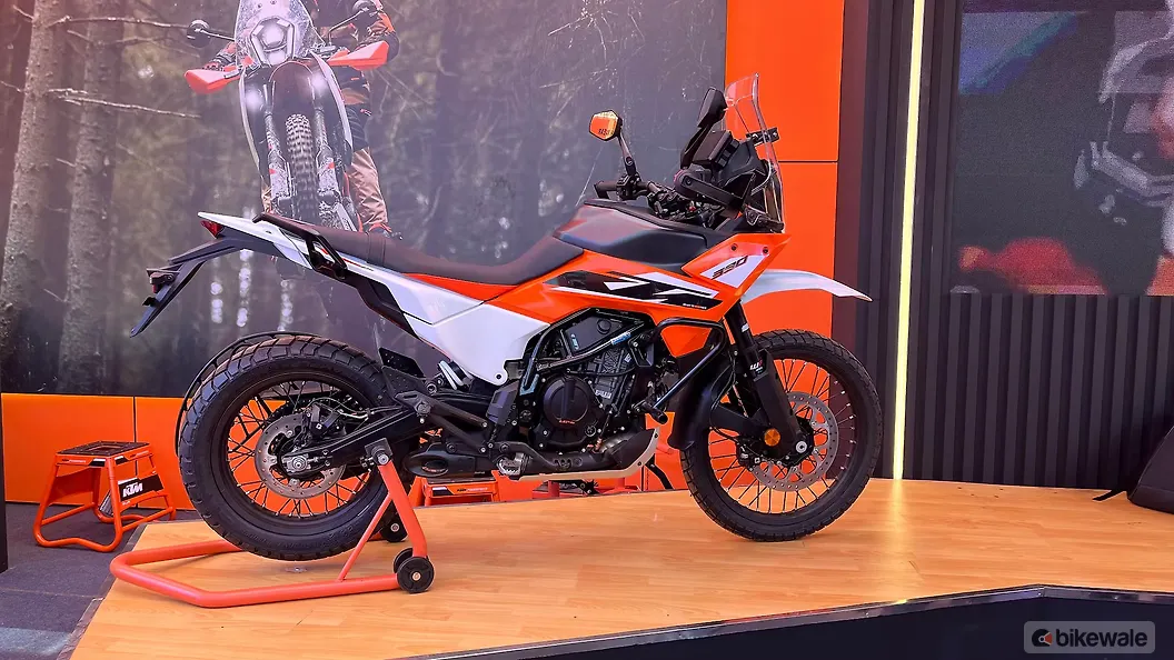 KTM 390 Adventure Right Side View Image – BikeWale