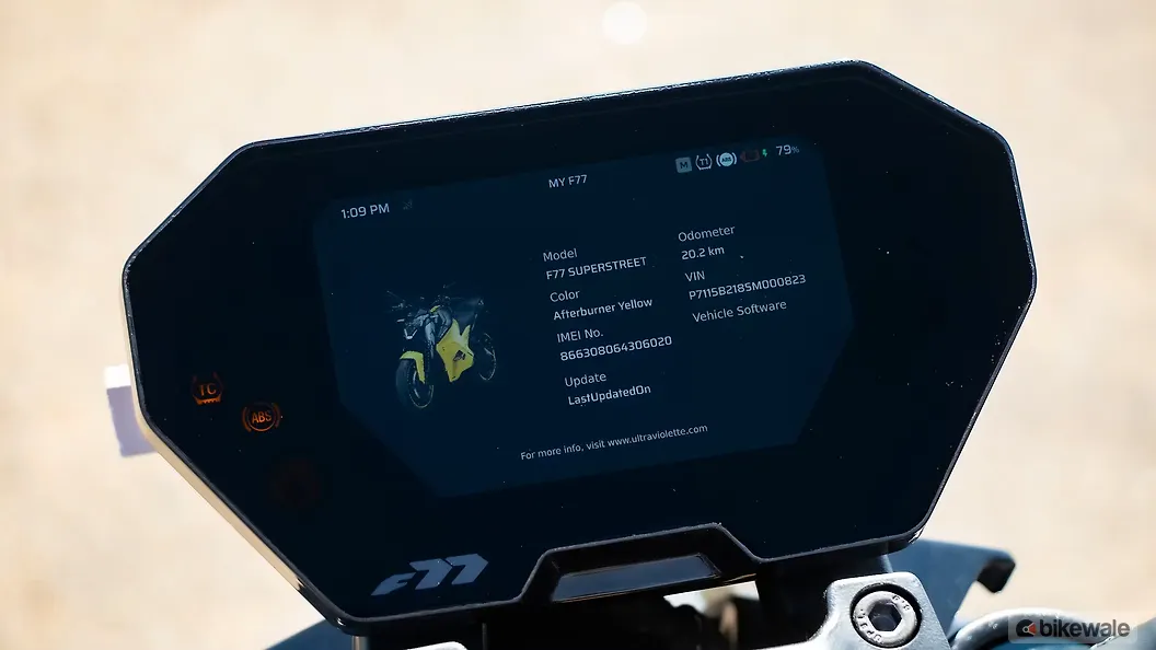 Ultraviolette F77 SuperStreet Right Side View Image – BikeWale