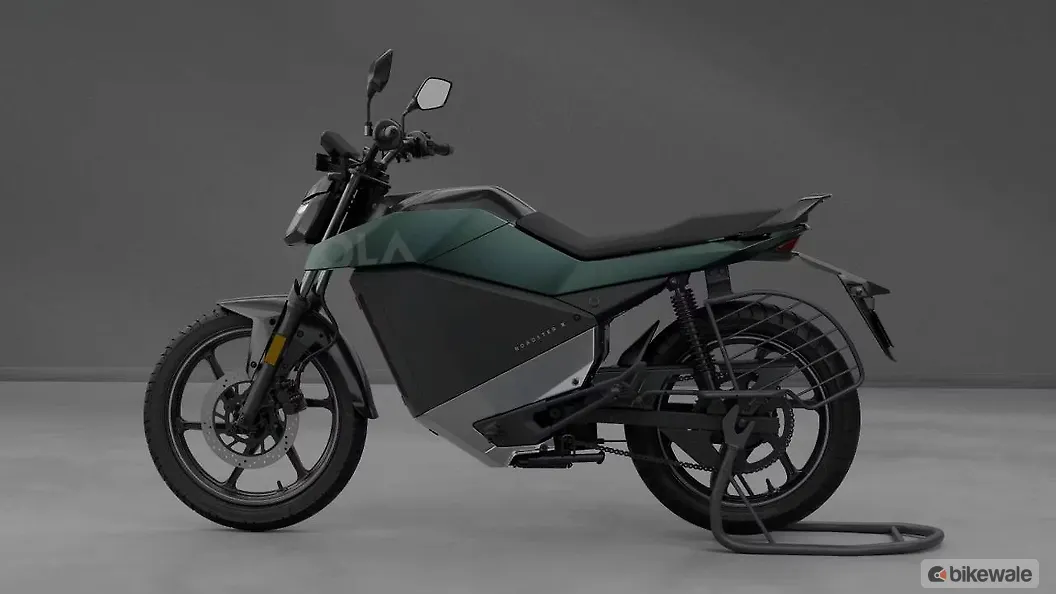 OLA Roadster X Plus Left Side View Image – BikeWale