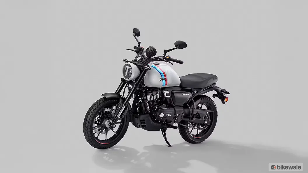 TVS Ronin Left Rear Three Quarter Image – BikeWale