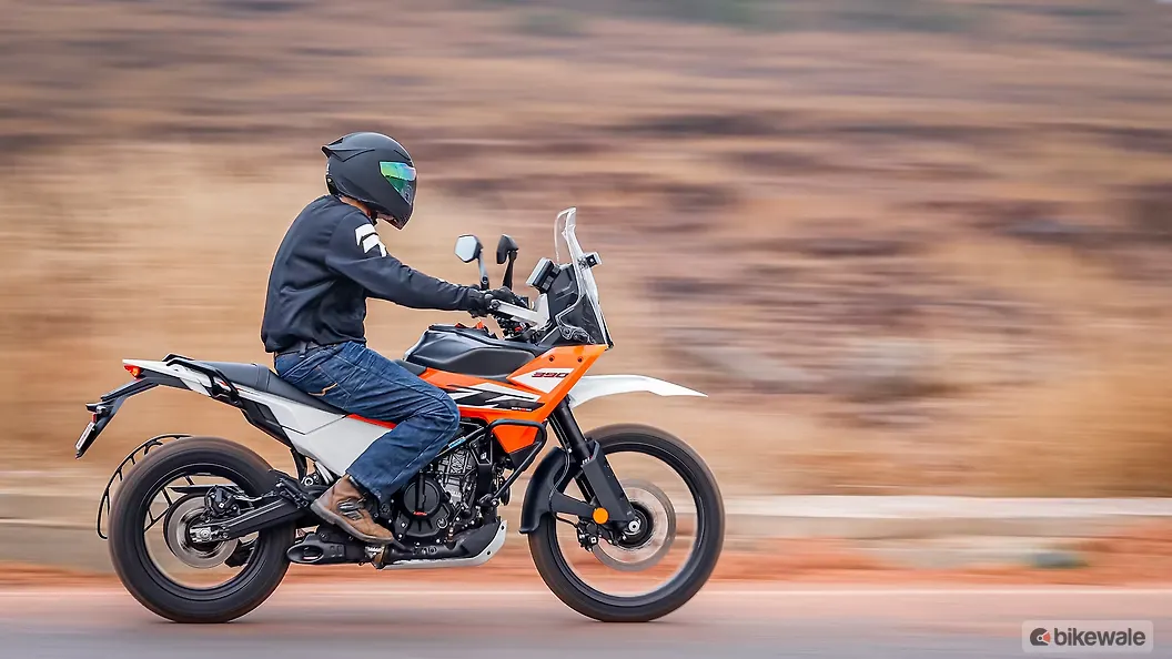KTM 390 Adventure Right Side View Image – BikeWale