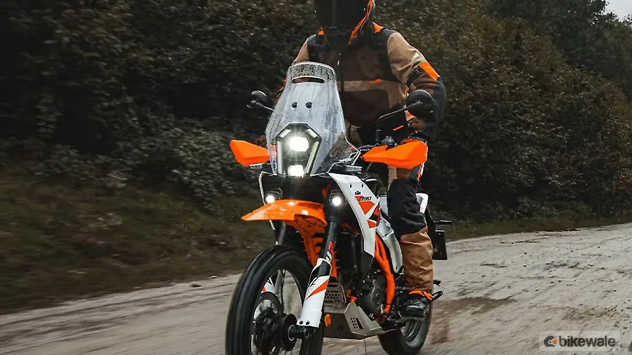 KTM 390 Adventure R Right Side View Image – BikeWale