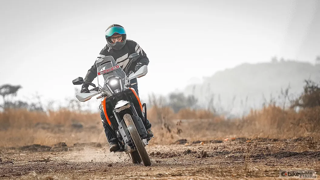 KTM 390 Adventure Front View Image – BikeWale