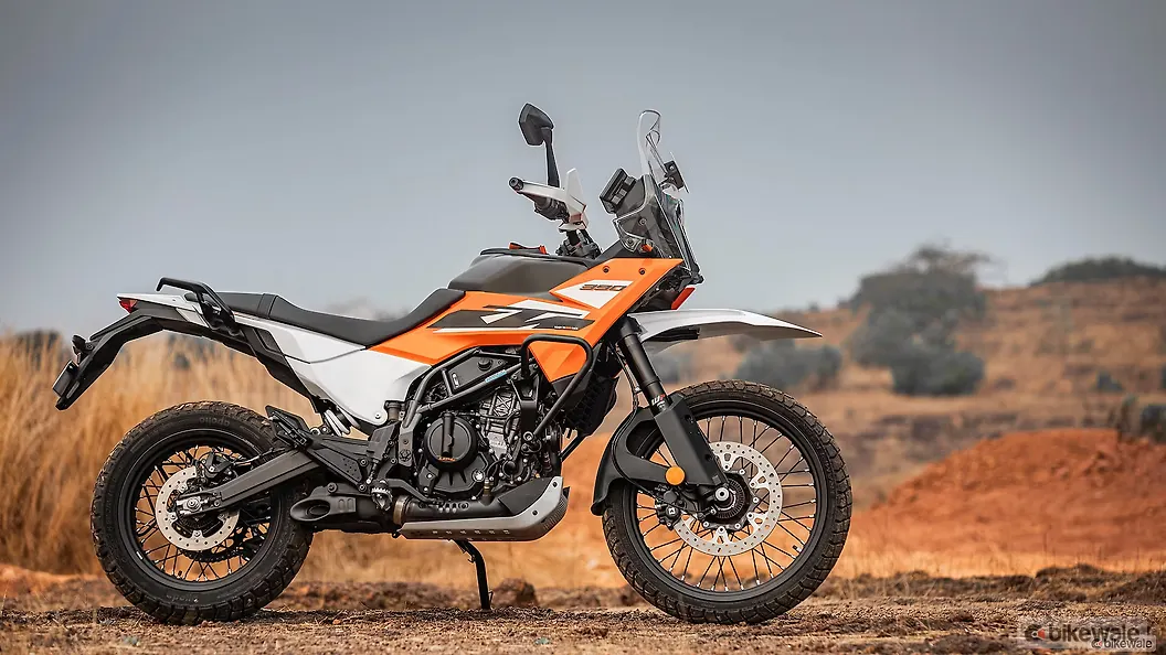 KTM 390 Adventure Right Side View Image – BikeWale