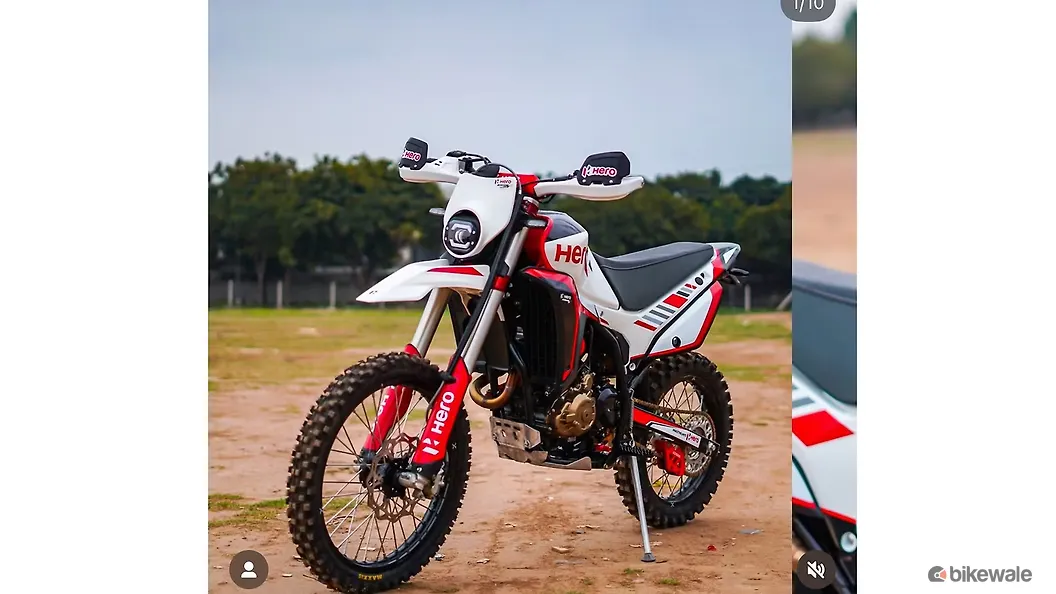 Hero Xpulse 210 Right Side View Image – BikeWale