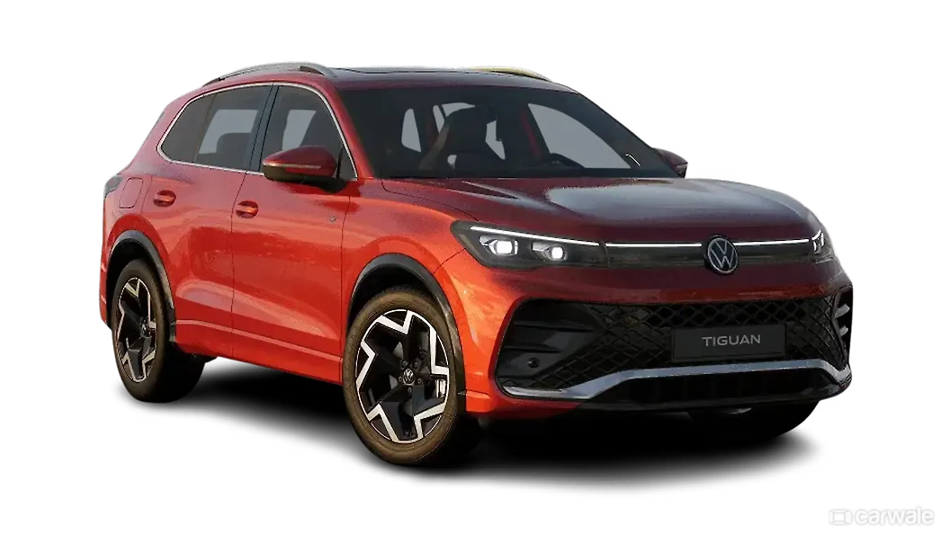 Tiguan R-Line Right Front Three Quarter Image, Tiguan R-Line Photos in ...