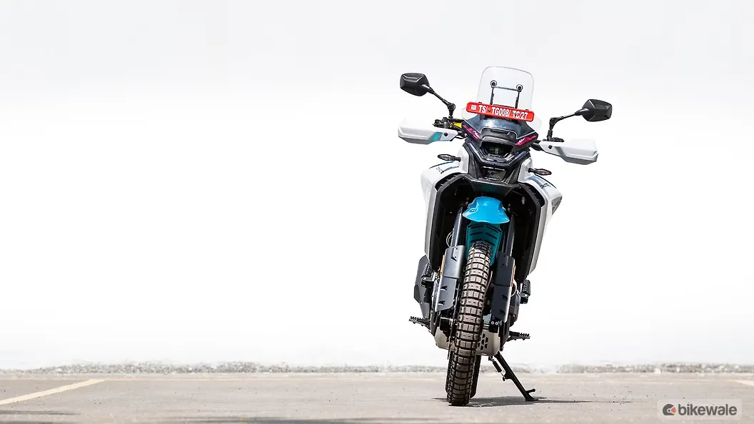 CFMoto 450 MT Left Side View Image – BikeWale