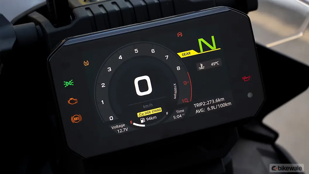 CFMoto 450 MT Left Side View Image – BikeWale