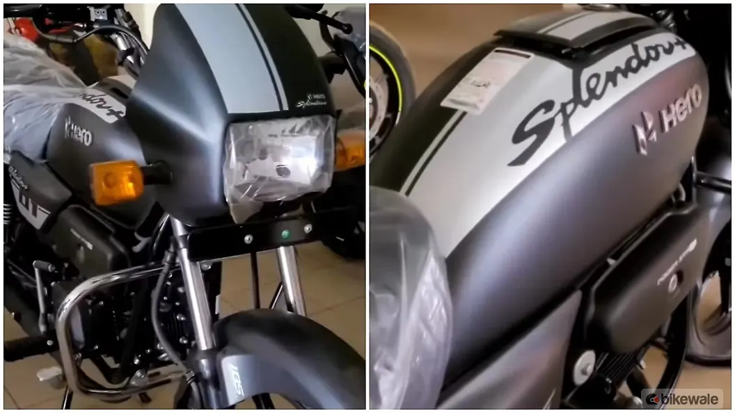 Hero Splendor Plus Right Side View Image – BikeWale