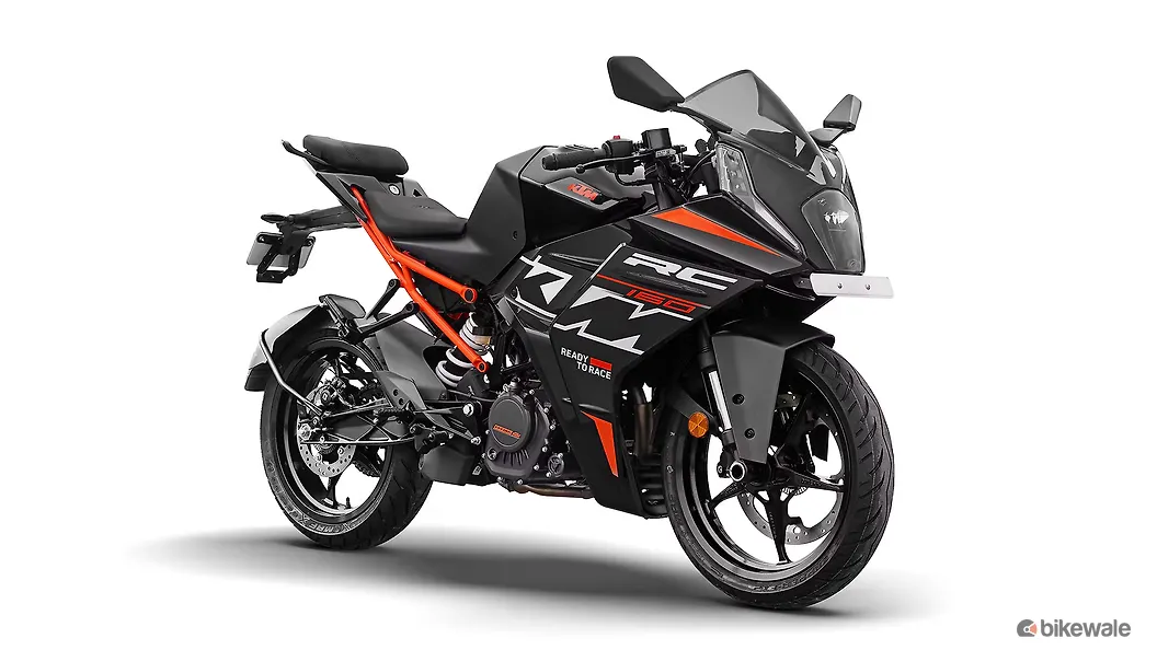 KTM RC 160 Left Front Three Quarter Image – BikeWale