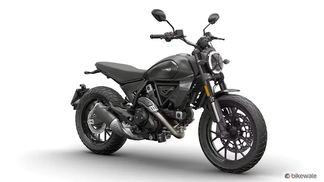 Ducati Scrambler Icon Right Front Three Quarter Image – BikeWale