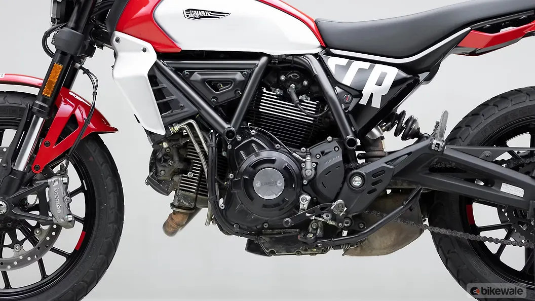 Ducati Scrambler Icon Engine From Left Image – BikeWale