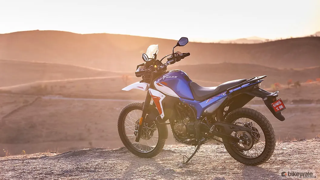 Hero Xpulse 210 Left Rear Three Quarter Image – BikeWale