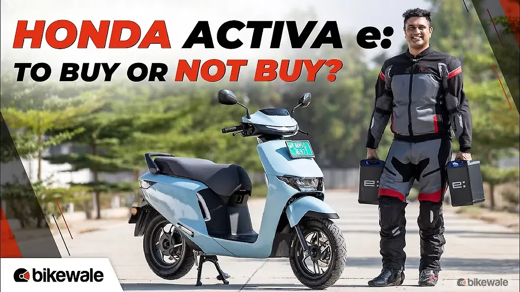 Honda Activa e Right Side View Image – BikeWale