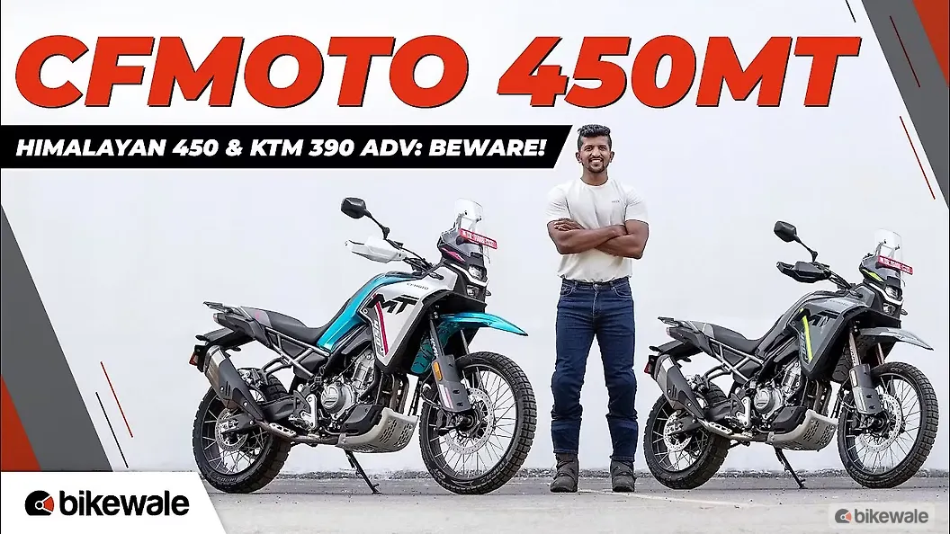 CFMoto 450 MT Right Side View Image – BikeWale